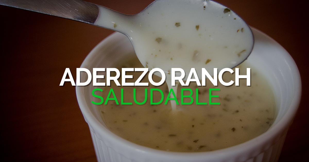 Receta CWP: Aderezo ranch a base de leche y crema de coco