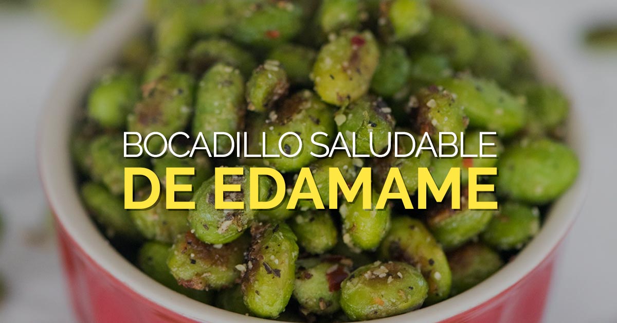Receta CWP: Bocadillo saludable de Edamame